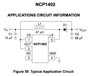 Simple Boost / Step-up DC-DC Converter Using the NCP1402 – The ...