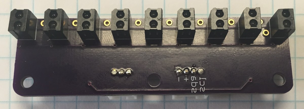 Reflectance Sensor Array with RPR-220 – The Wandering Engineer