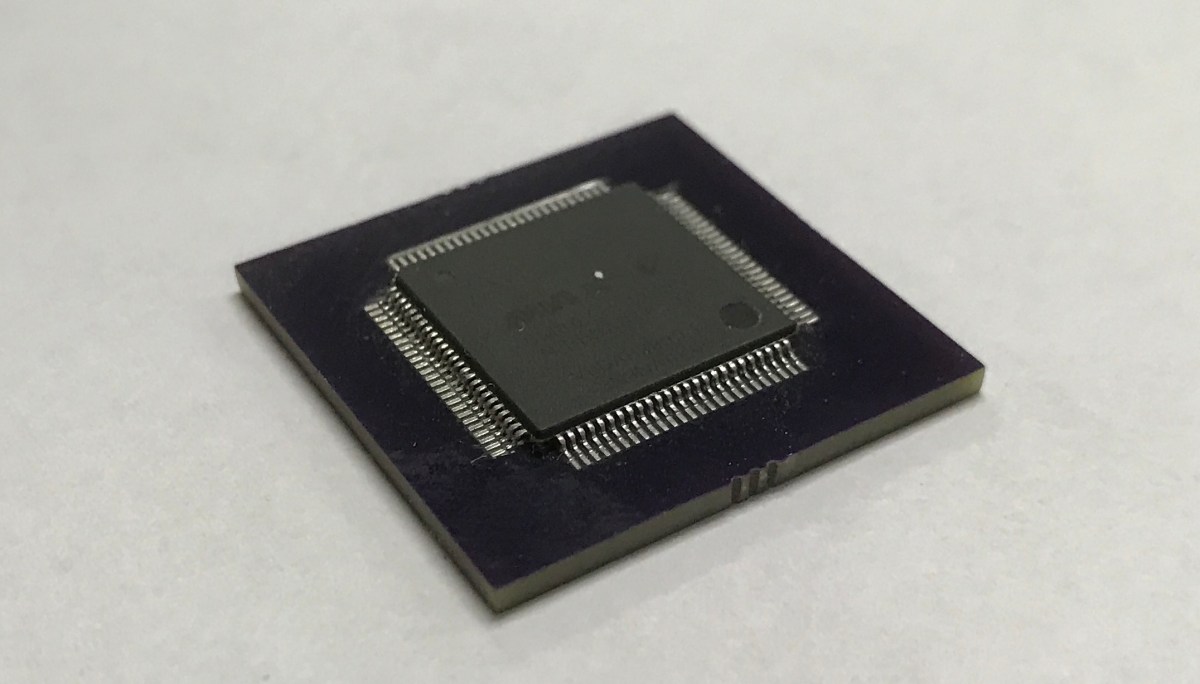 Soldering Practice TQFP100 – The Wandering Engineer