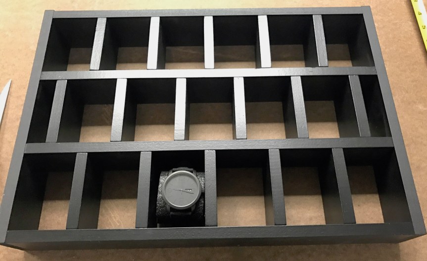 DIY Custom Watch Storage Case – The Wandering Engineer